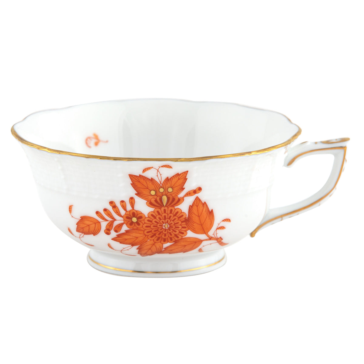 Herend Chinese Bouquet Rust Tea Cup – Design Images & Gifts